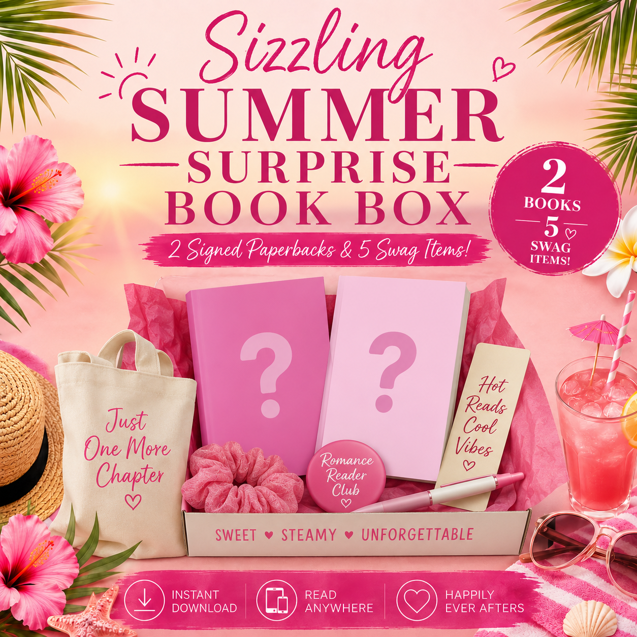 Sizzling Summer Surprise Book Box – Lea Coll